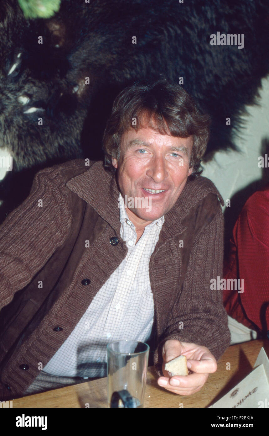 Der Deutsche Schauspieler Günther Schramm, 1970er Jahre Deutschland ...