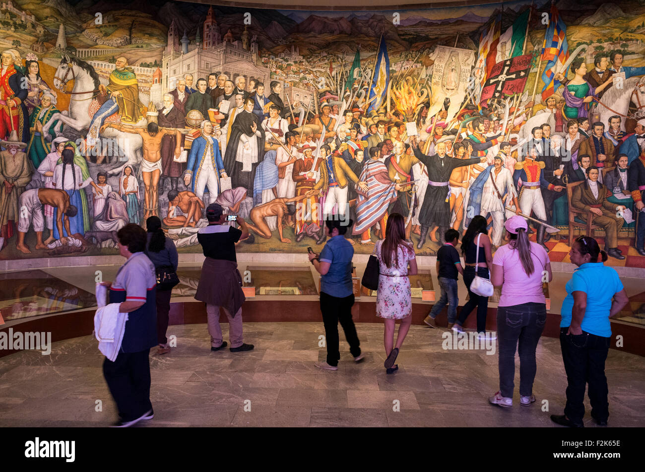 Chapultepec castle murals -Fotos und -Bildmaterial in hoher Auflösung ...
