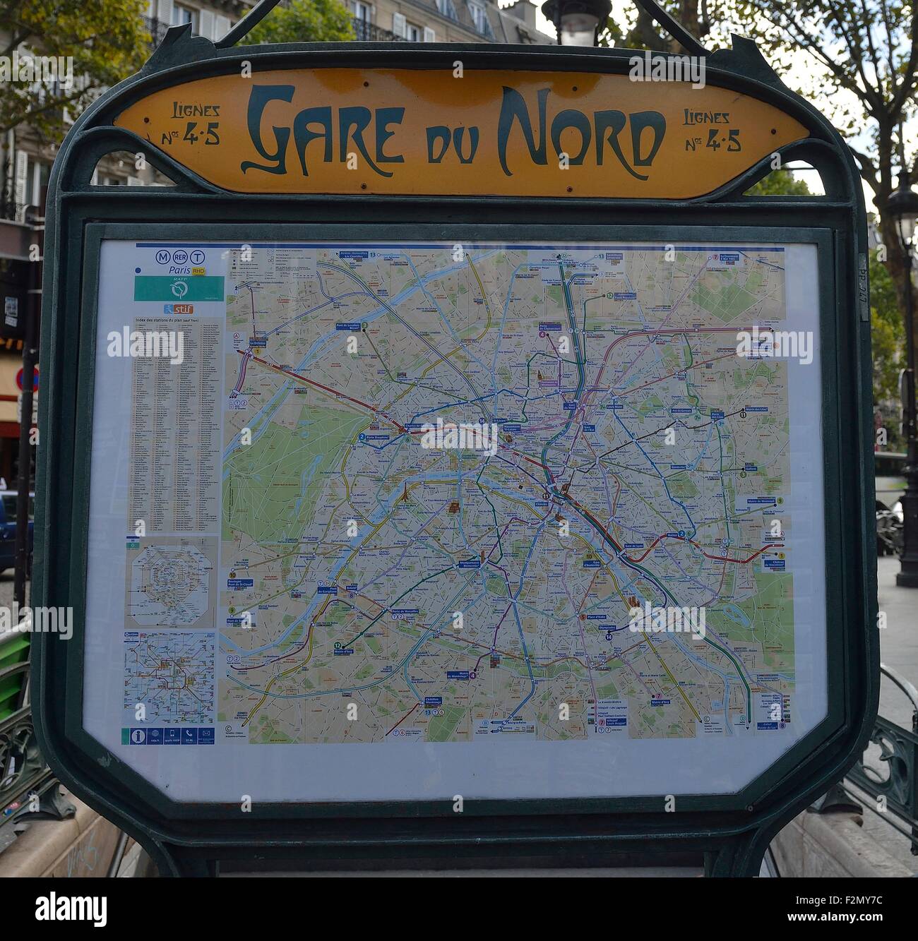 Mapa del metro de paris -Fotos und -Bildmaterial in hoher Auflösung – Alamy
