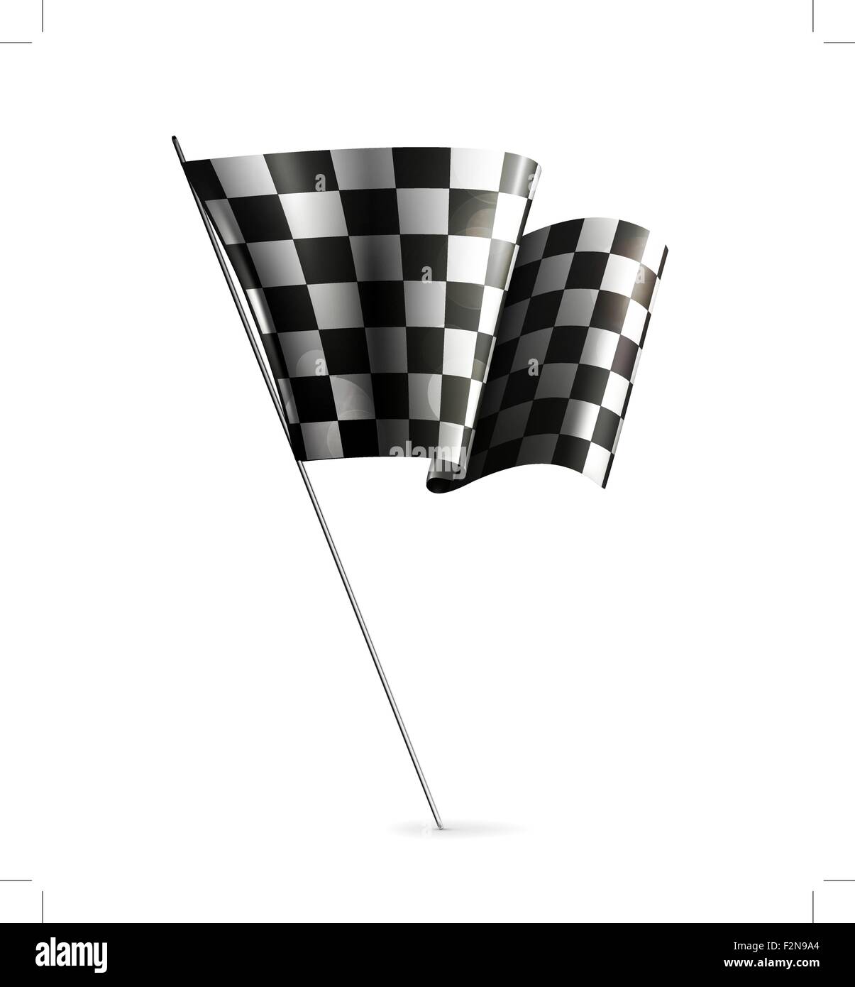 Zielflagge start Stock-Vektorgrafiken kaufen - Alamy
