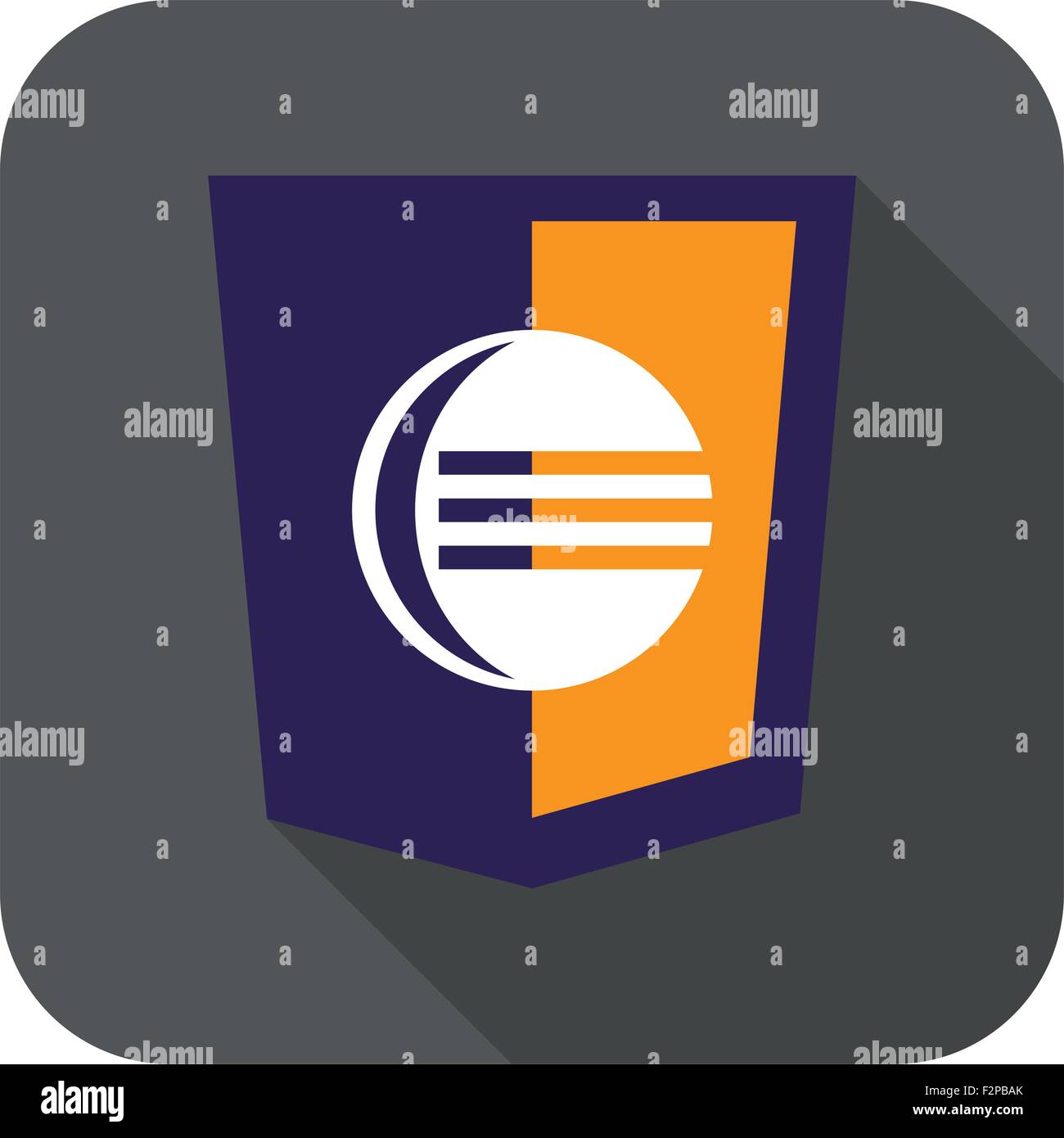 Vektor-Web-Entwicklung-Schild-Zeichen - Code-Editor. isolierte Symbol ...