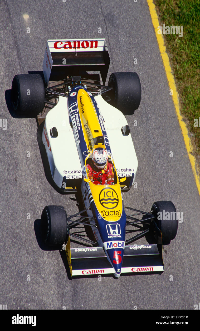 Nigel mansell williams -Fotos und -Bildmaterial in hoher Auflösung – Alamy