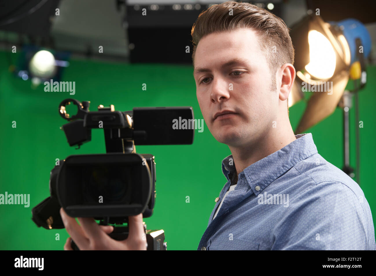 Professioneller Kameramann Stockfotos und -bilder Kaufen - Alamy