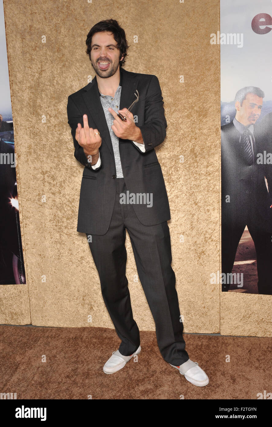 LOS ANGELES, CA - 16. Juni 2010: Rhys Coiro an sieben Staffel der TV ...