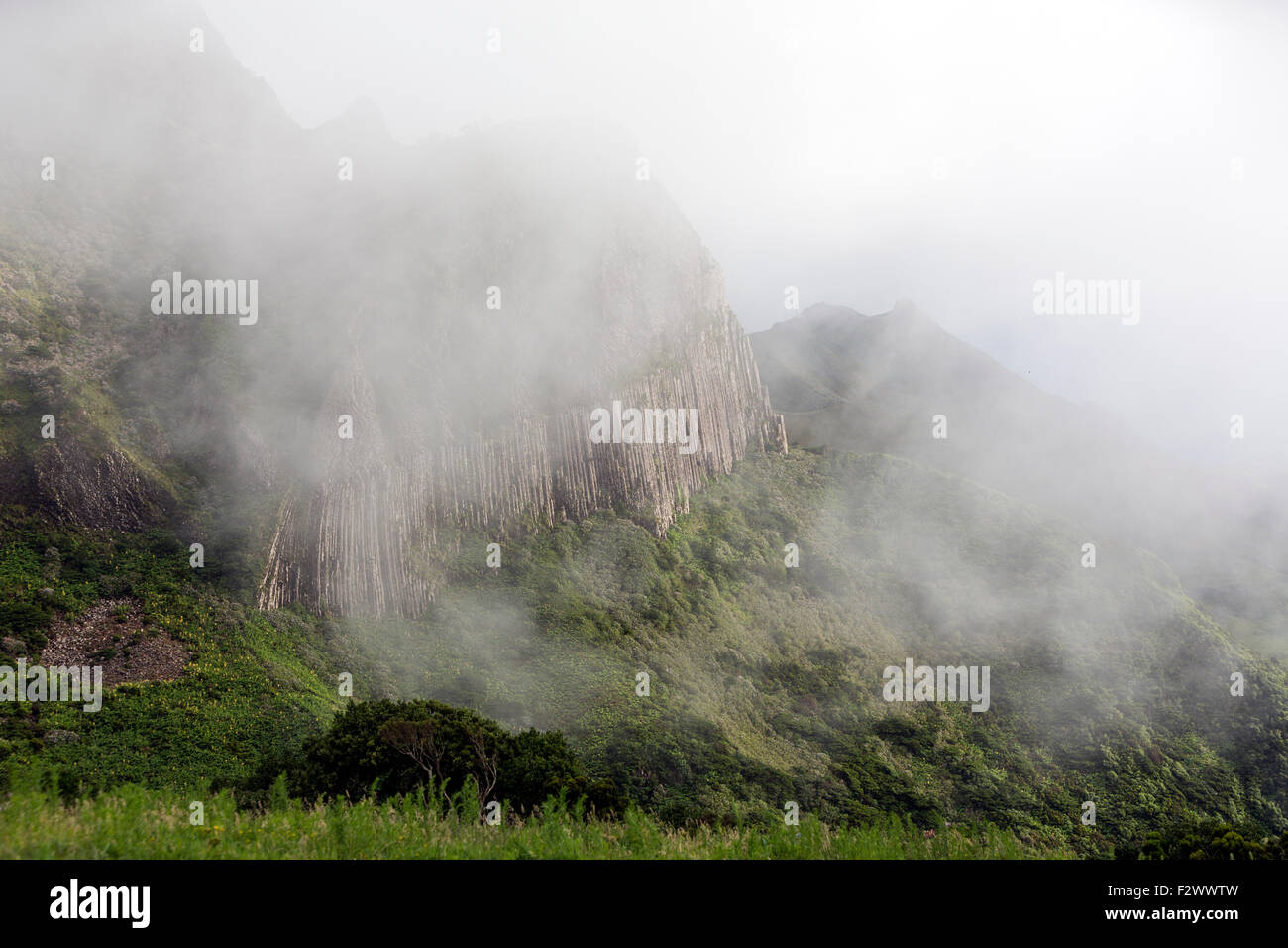 Misty Rocha Dos Bordões, ist eine geologische Formation zeichnet sich ...