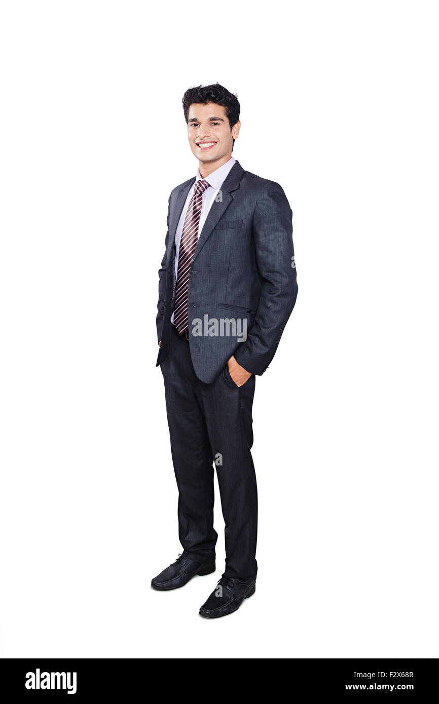 1 indische Business Mann stehend pose Stockfotografie - Alamy
