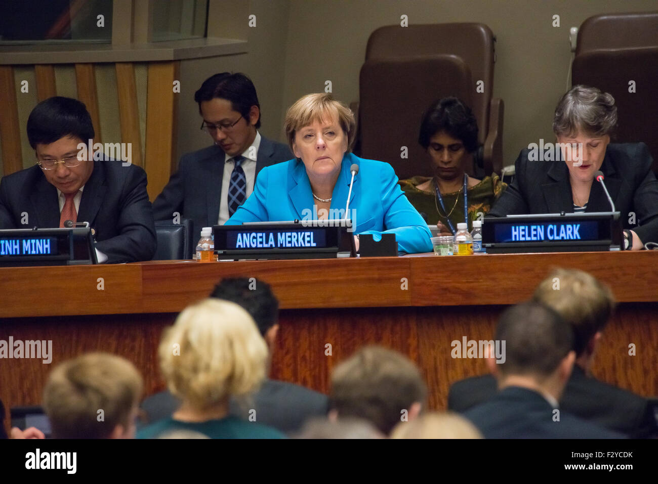 New York, Vereinigte Staaten von Amerika. 25. Sep 2015. Bundeskanzlerin ...