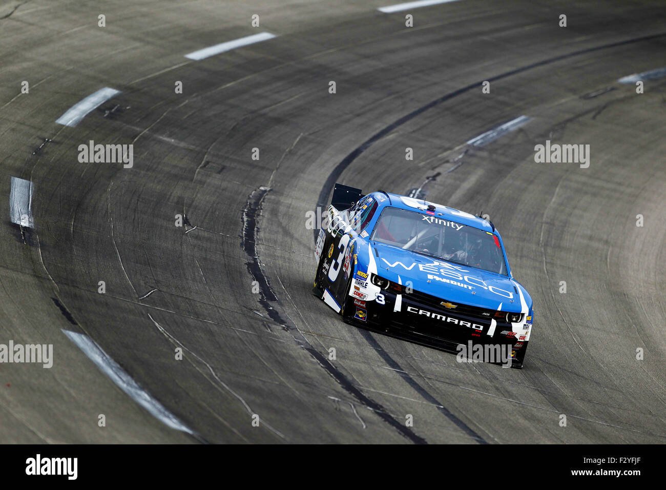 Sparta, KY, USA. 25. Sep 2015. Sparta, KY - Sep 25, 2015: Ty Dillon (3 ...