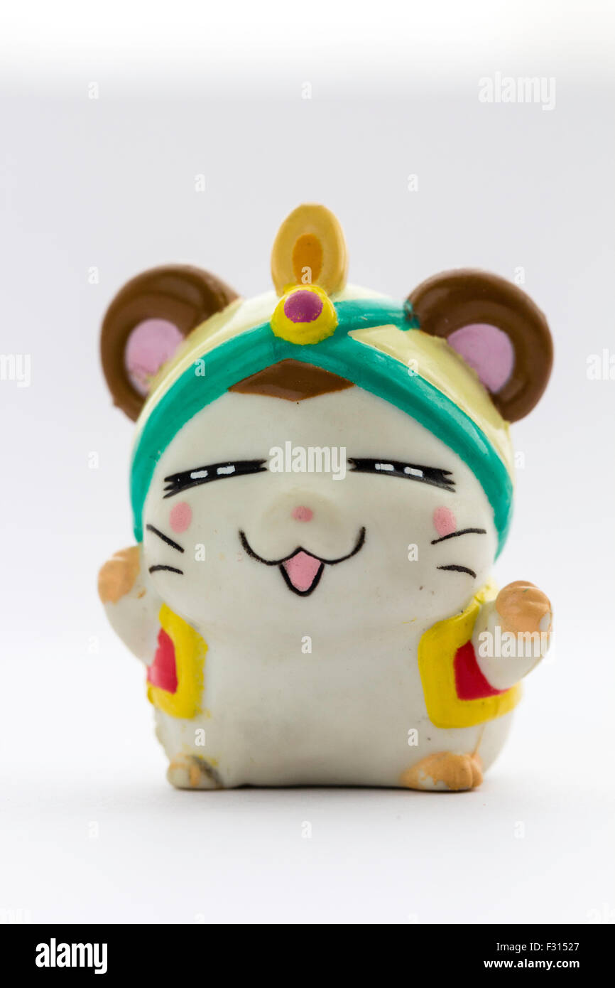 Japanische Kunststoff Anime Hamtaro hamster cartoon Charakter, Omar ...
