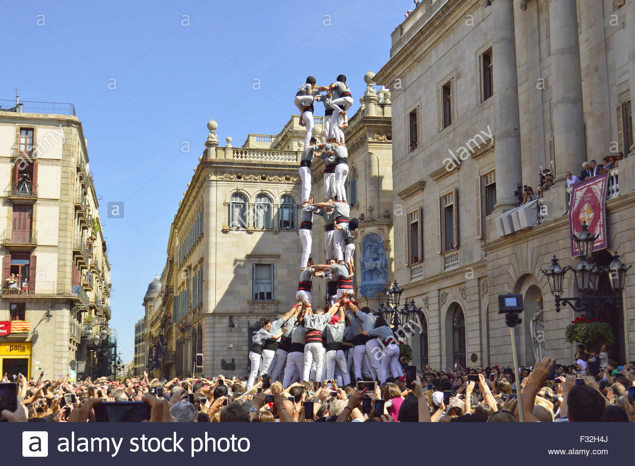 Human Team Pyramid Team Building Stockfotos und -bilder Kaufen - Alamy