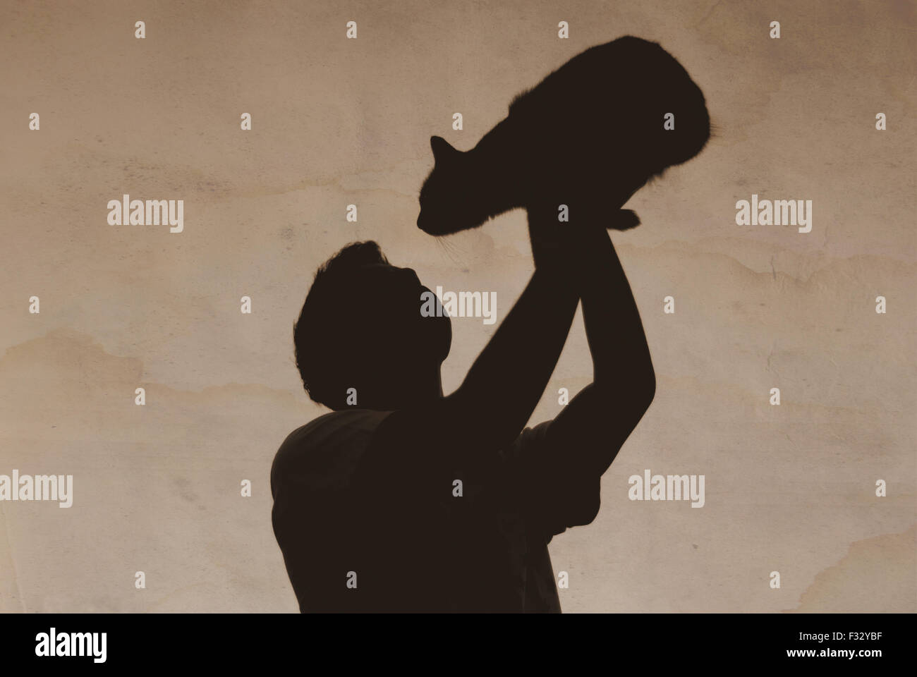 Junge Mit Katze Stockfotos und -bilder Kaufen - Alamy