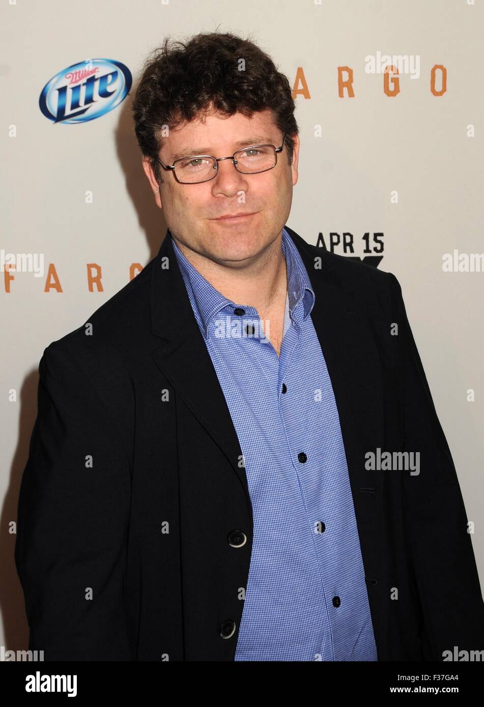 New York City, NY. USA. Sean Astin bei der FX Netze im Voraus Premiere ...