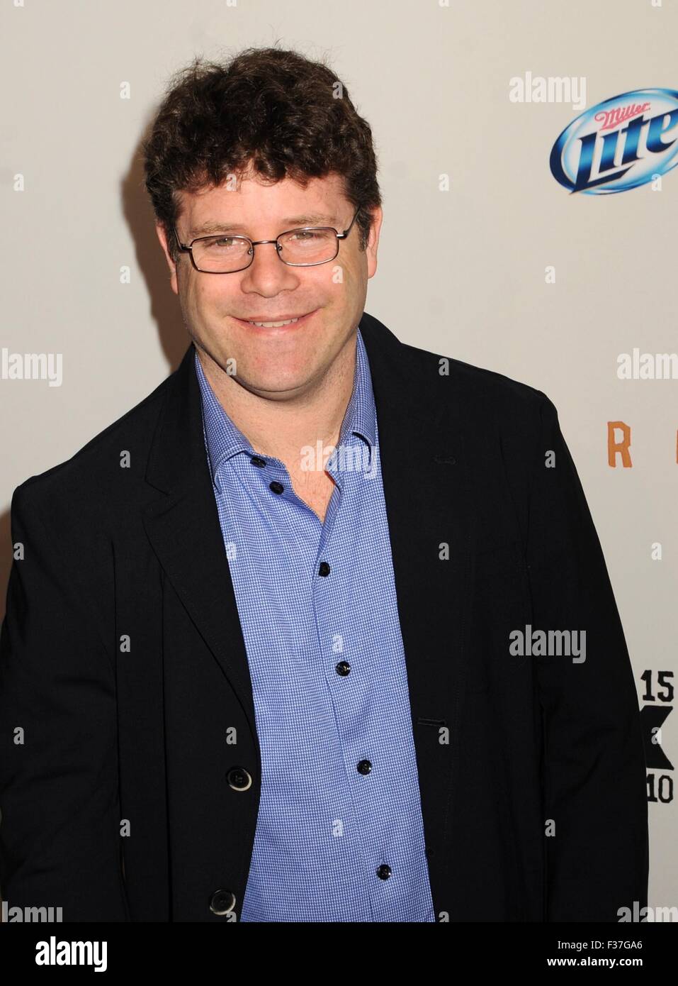 New York City, NY. USA. Sean Astin bei der FX Netze im Voraus Premiere ...