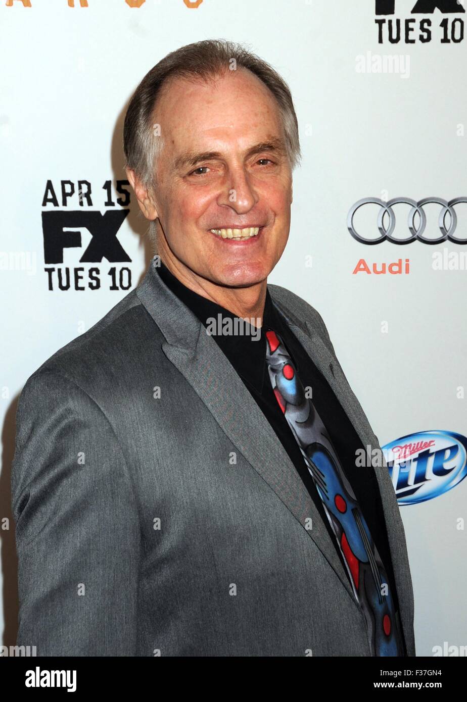 New York City, NY. USA. Keith Carradine bei der FX Netze im Voraus ...