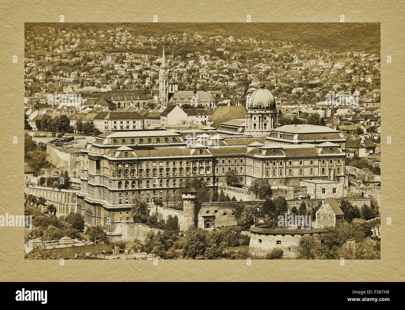 Budaer Burg ist das größte Gebäude Ungarns und das wohl bekannteste ...