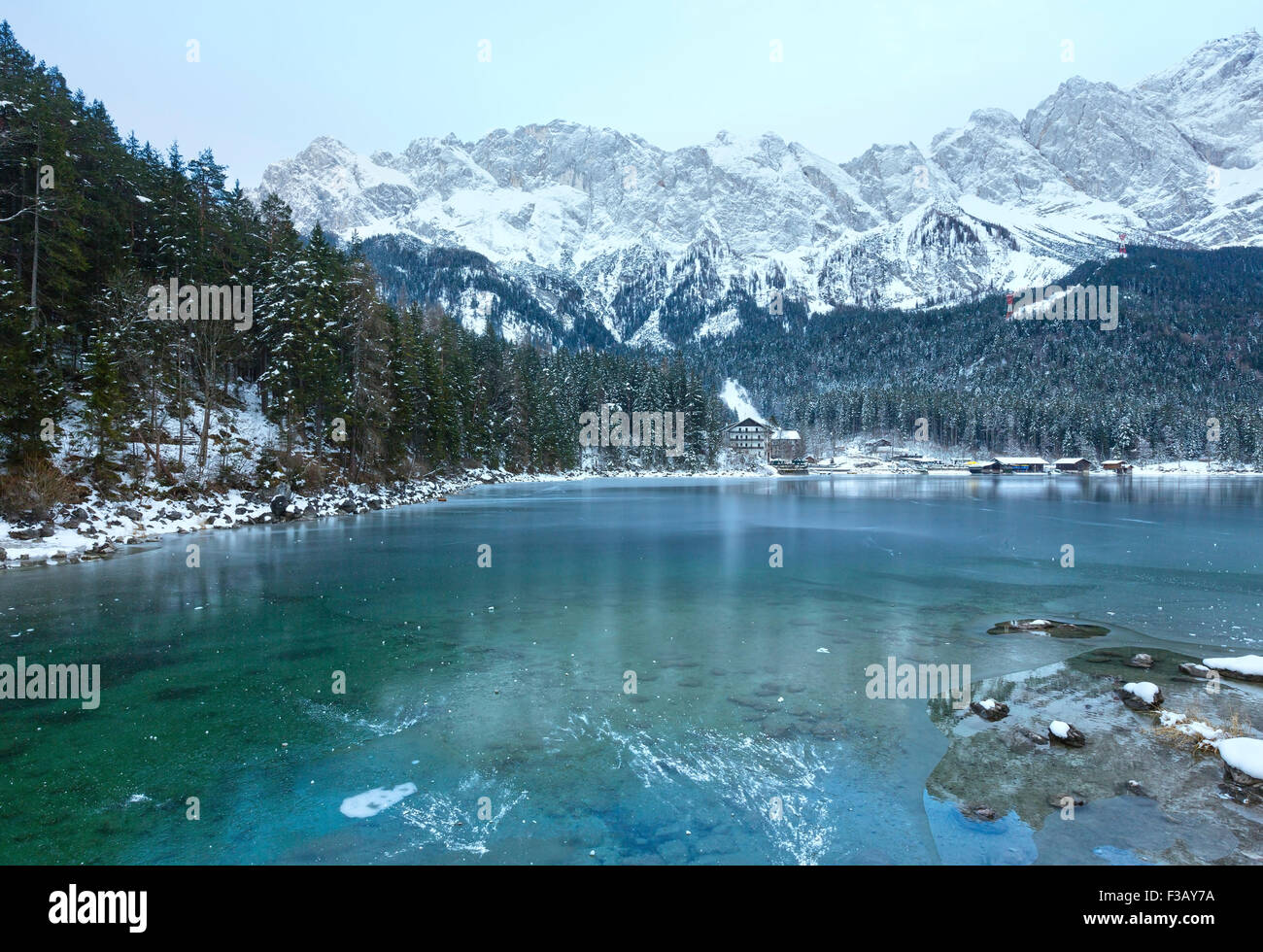Eibsee Winter Stockfotos & Eibsee Winter Bilder - Alamy