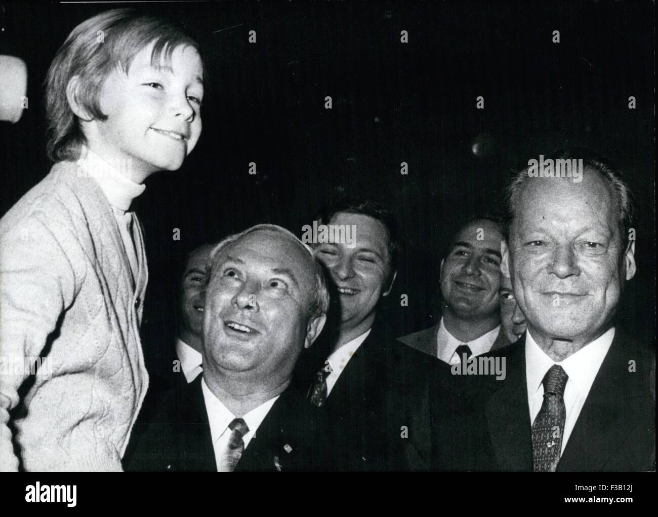 8. Oktober 1970 - wurde Bundesminister Georg Leber 50 am 7. Oktober Ã ...