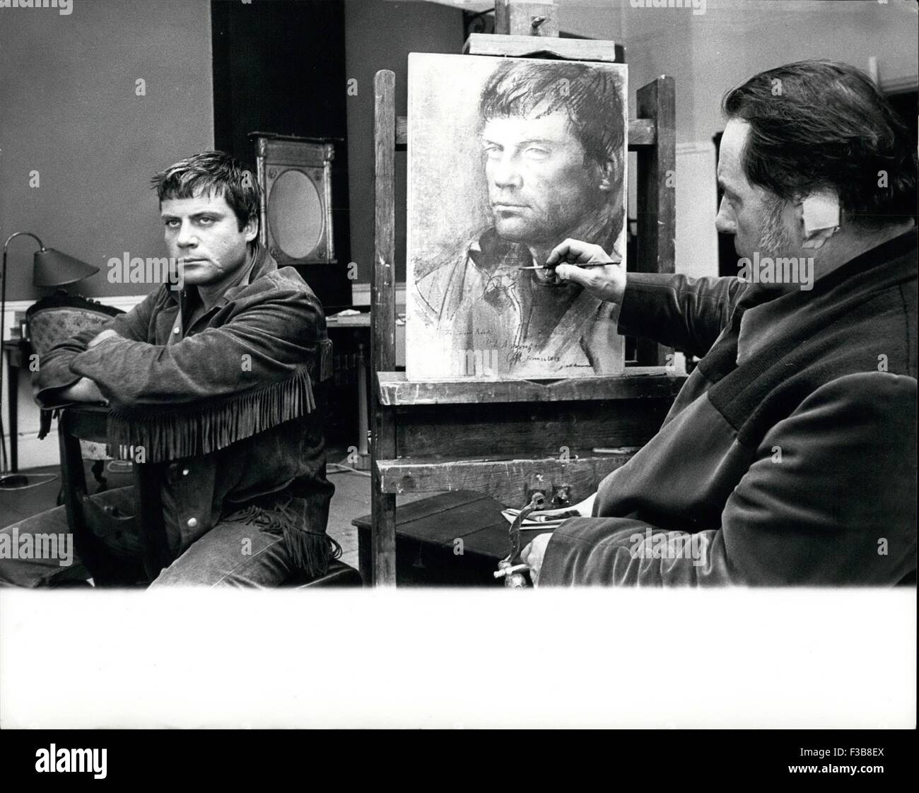 9. Januar 1972 - Oliver Reed - von Annigoni: Das Gesicht des ...