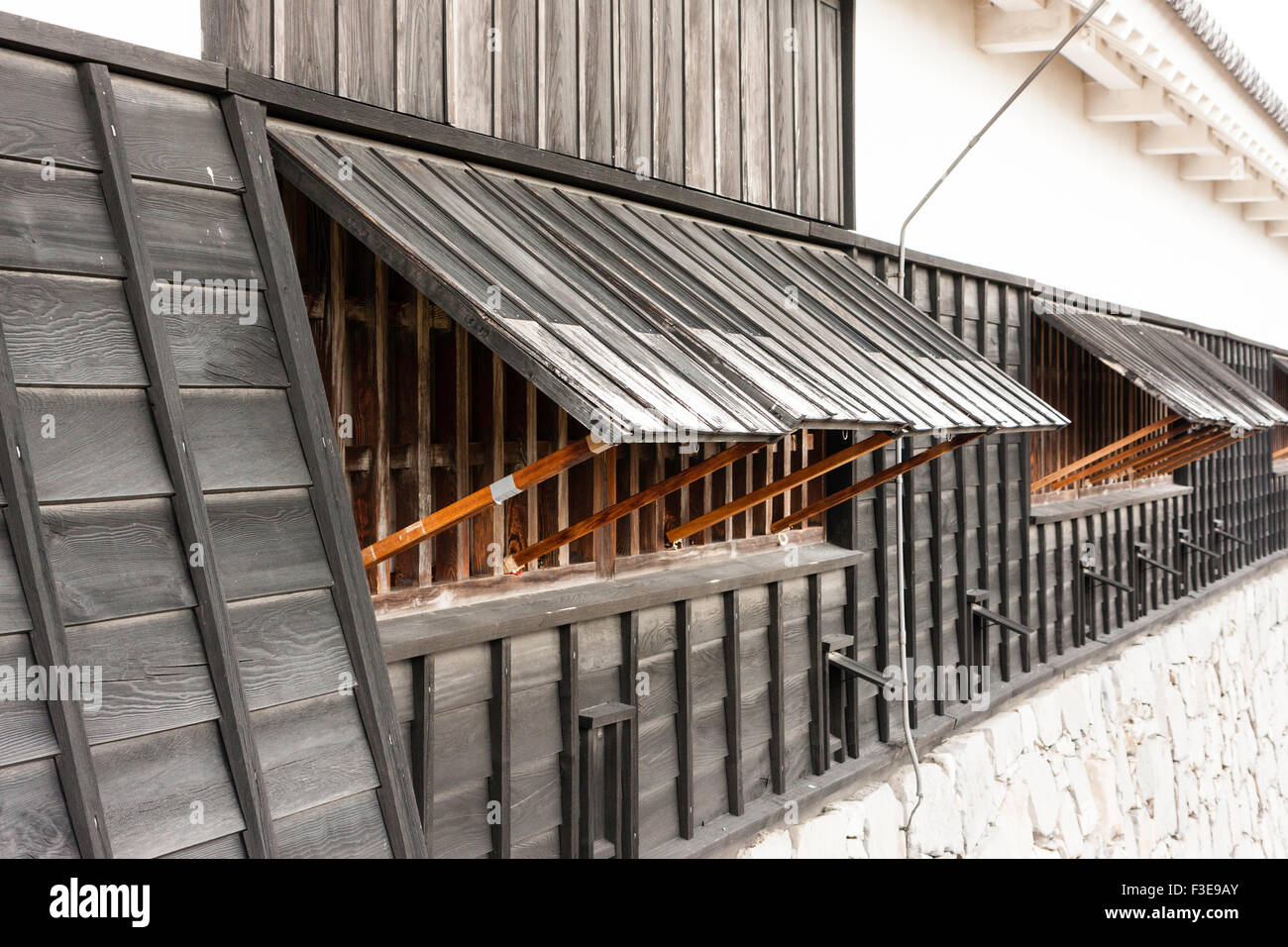 Schloss Kumamoto, Sukiyamaru Hall, bis Ansicht schließen entlang der ...