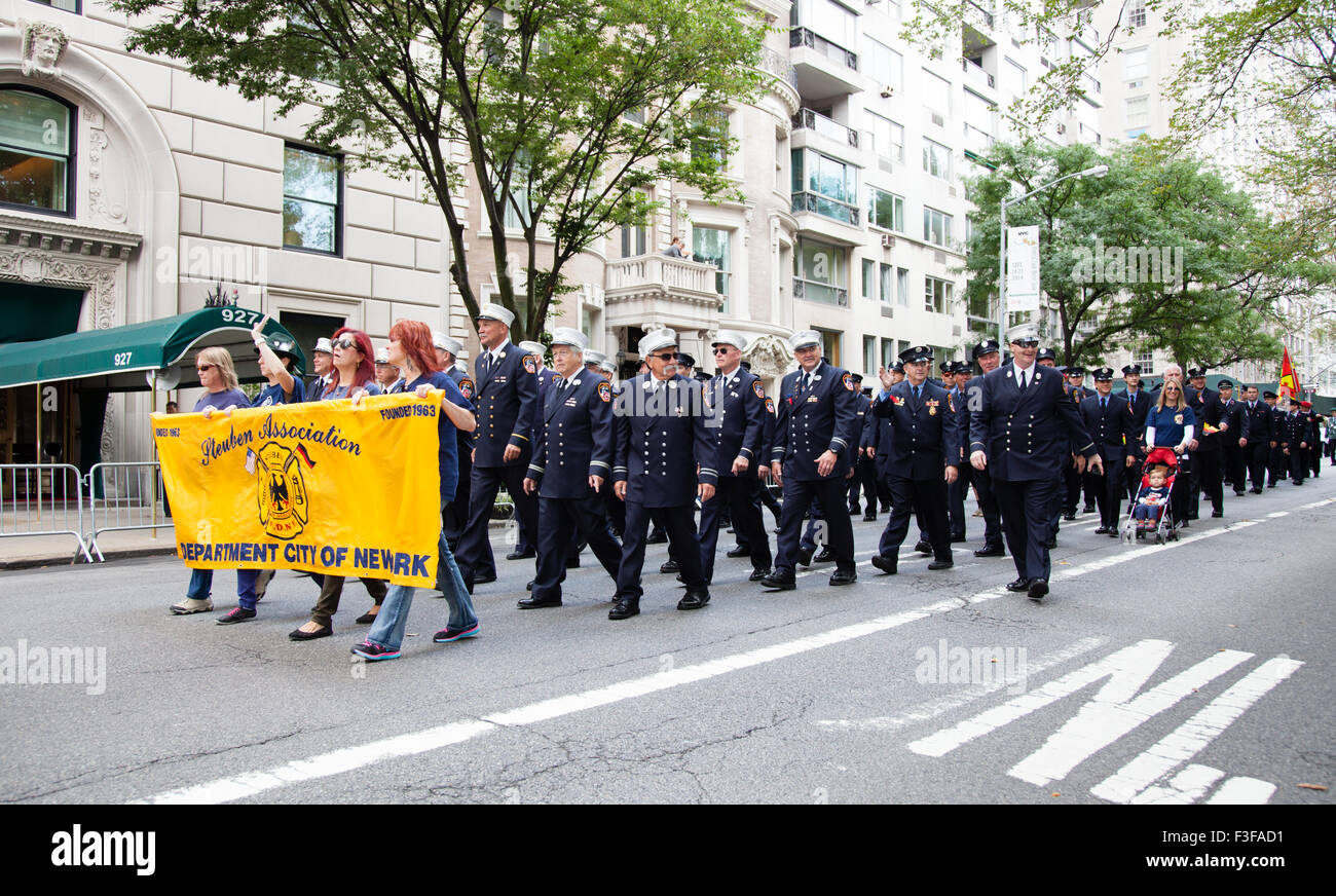 2014 deutschen American Steuben Parade auf der Fifth Avenue in New York ...