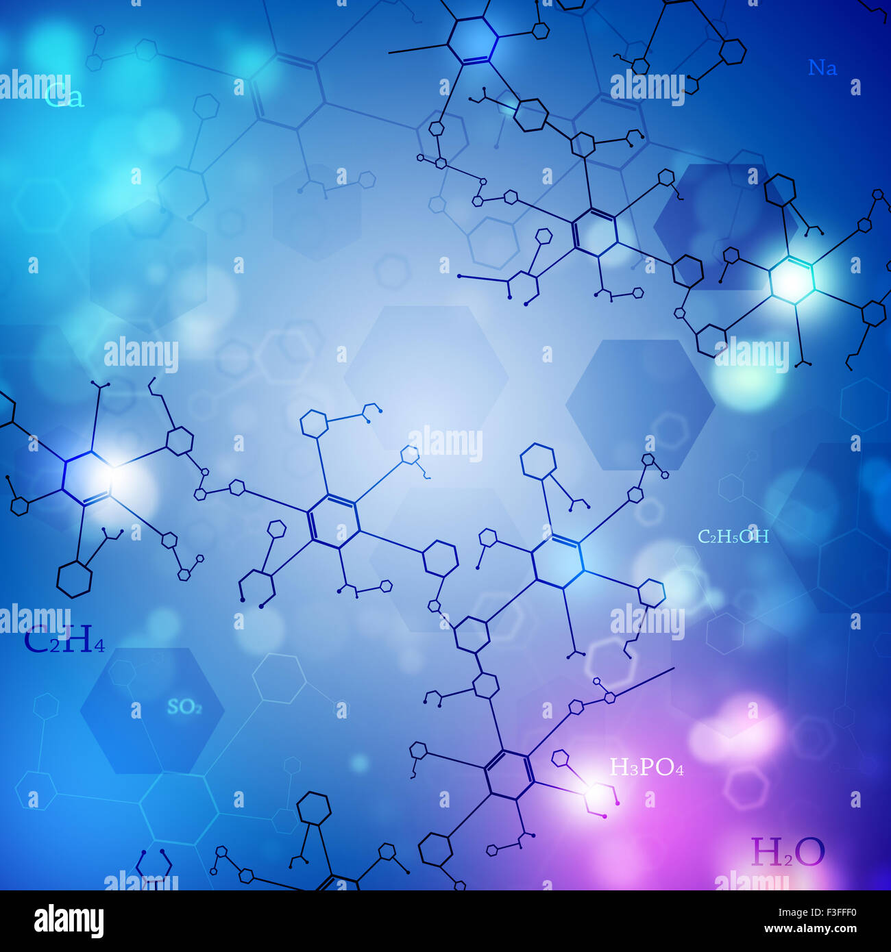 Chemie Hintergrund Stockfotos und -bilder Kaufen - Alamy