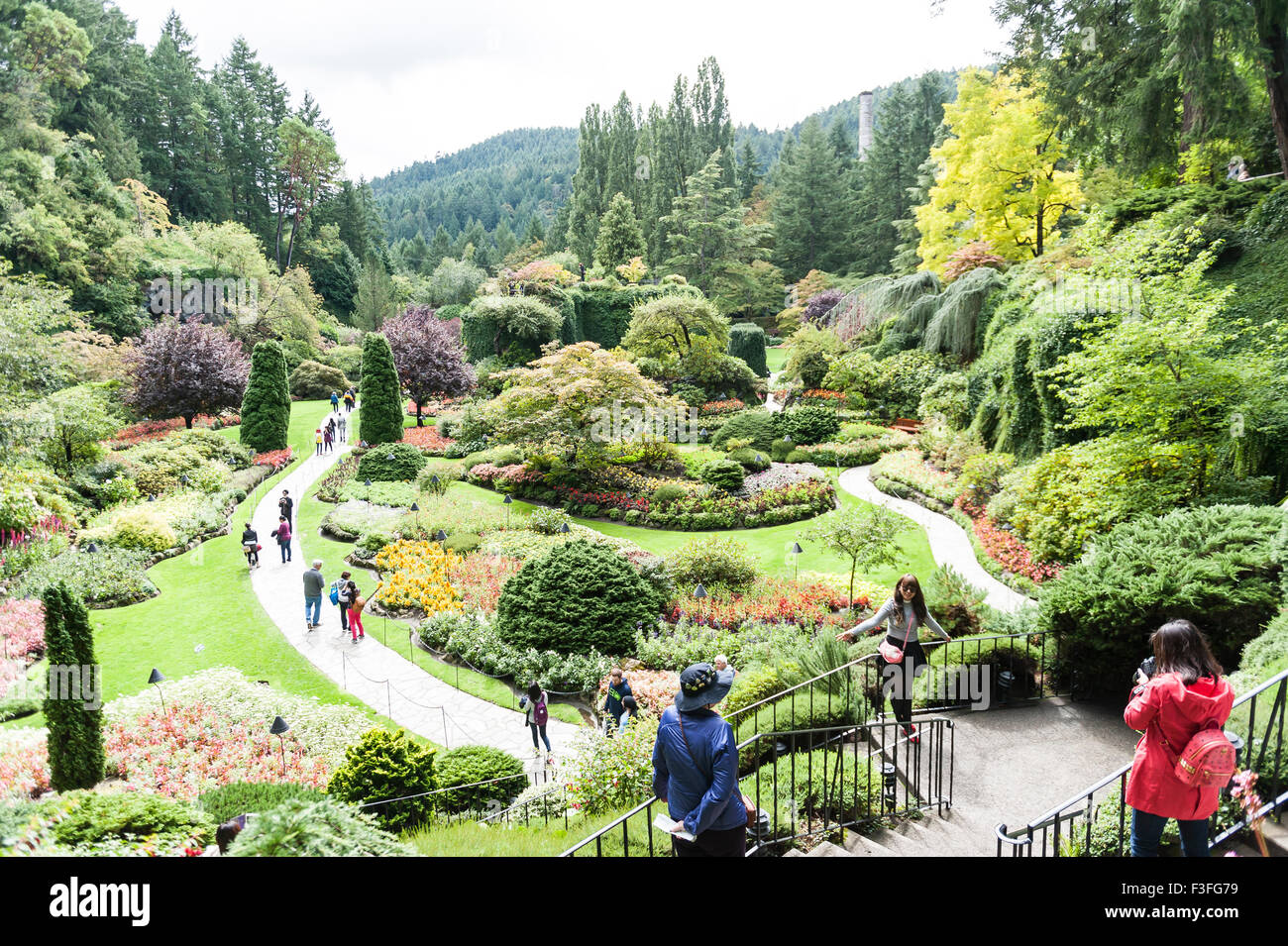 Butchart gardens canada -Fotos und -Bildmaterial in hoher Auflösung – Alamy