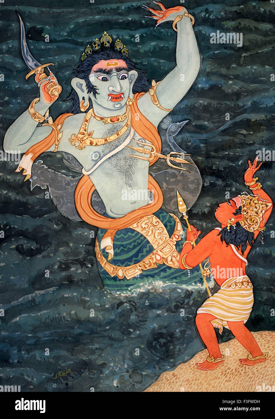 Asura demon -Fotos und -Bildmaterial in hoher Auflösung – Alamy
