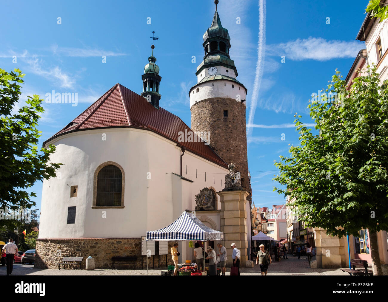 Wojanowska Torturm und St. Anna Kapelle 1514. Jelenia Gora oder ...