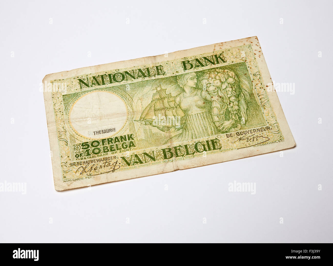 Belgisches franc altes geld -Fotos und -Bildmaterial in hoher Auflösung ...