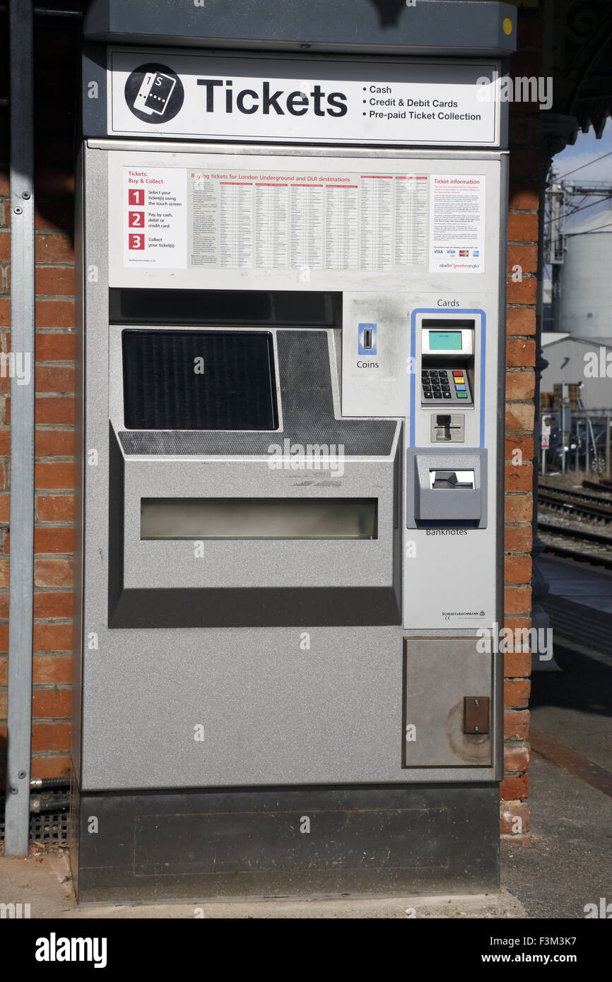 Rail Ticket Machine Stockfotos und -bilder Kaufen - Alamy