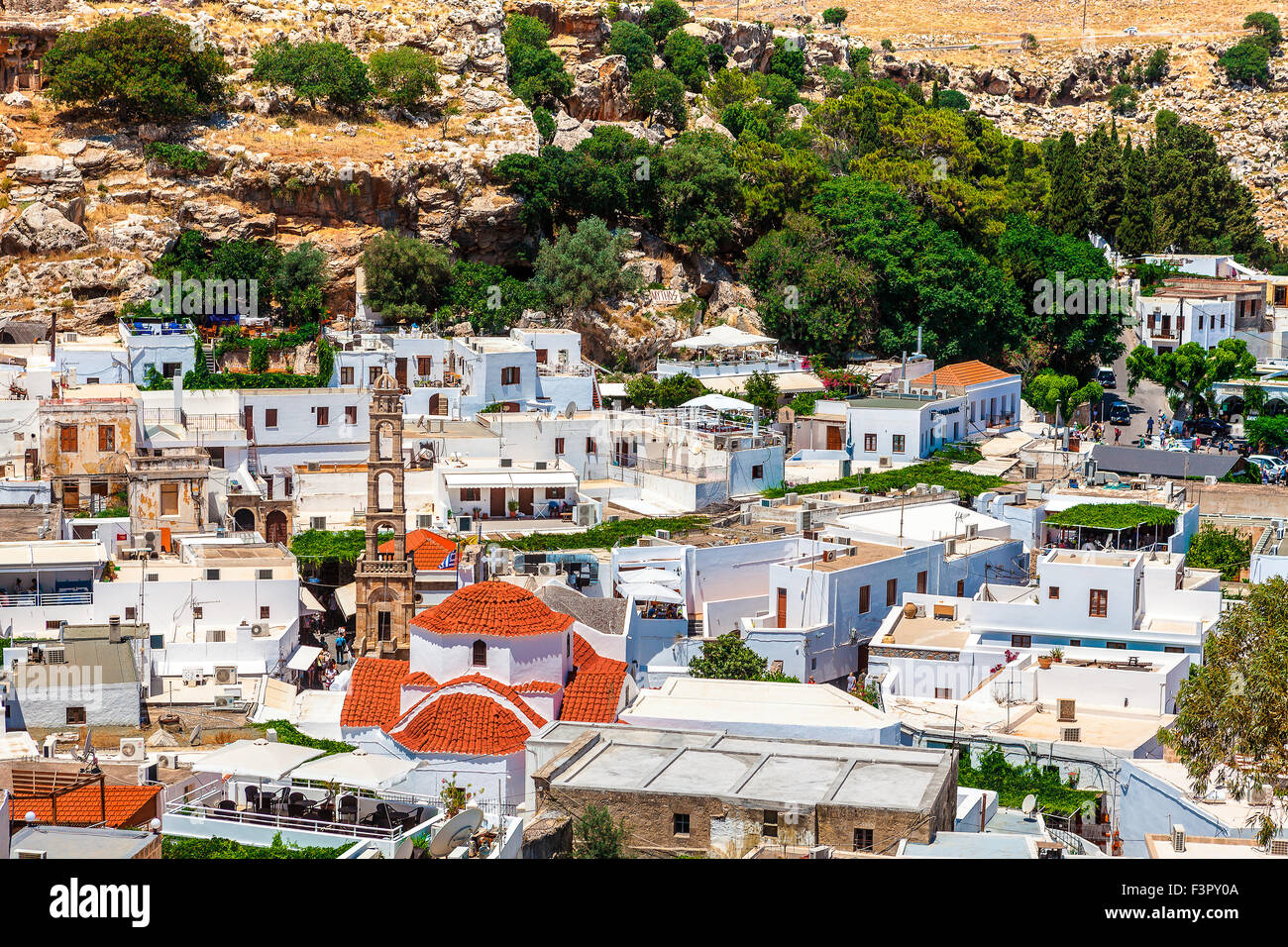 Lindos dorfkirche -Fotos und -Bildmaterial in hoher Auflösung – Alamy