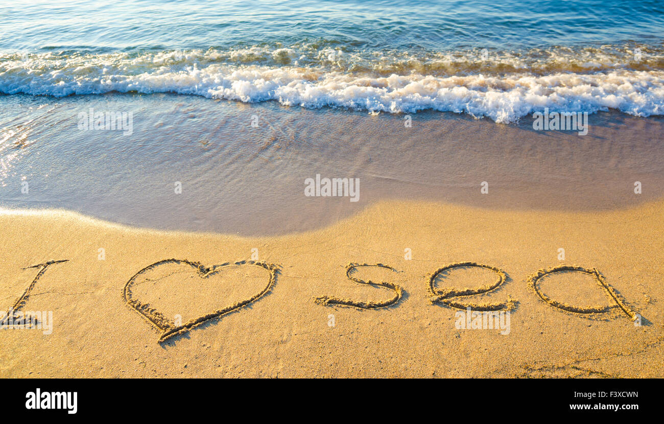 Wir lieben das meer -Fotos und -Bildmaterial in hoher Auflösung – Alamy