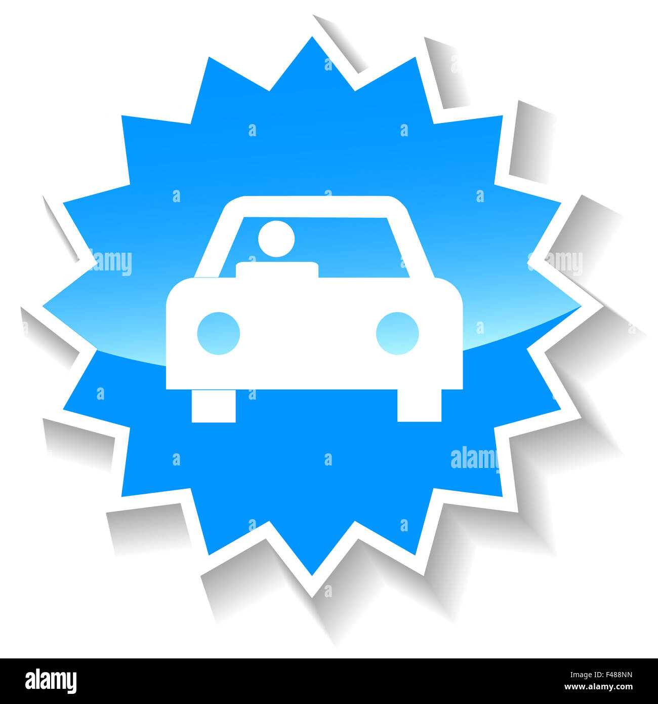 Blaue autoikone -Fotos und -Bildmaterial in hoher Auflösung – Alamy