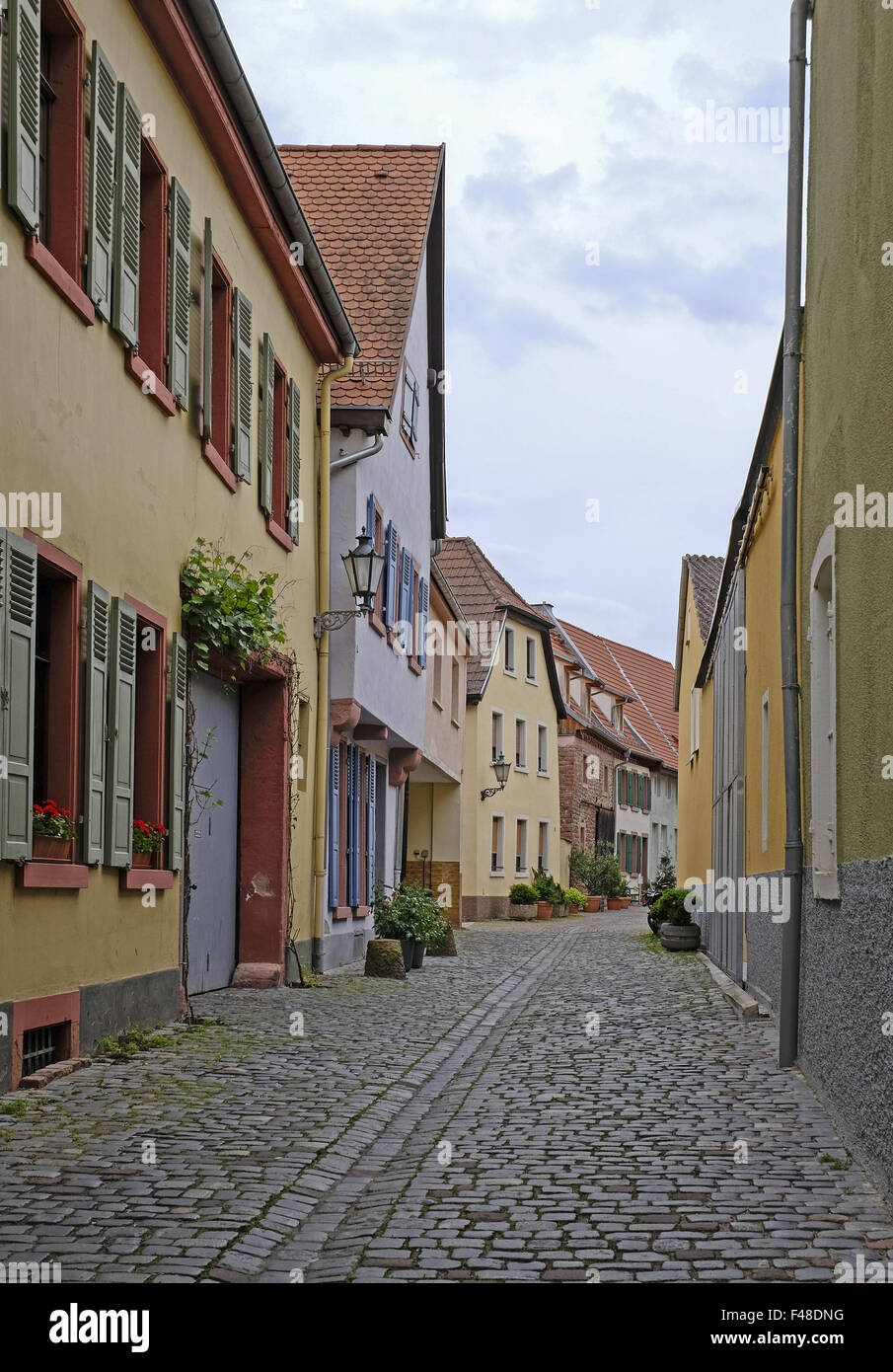 Historische Altstadt Ladenburg Stockfotografie - Alamy