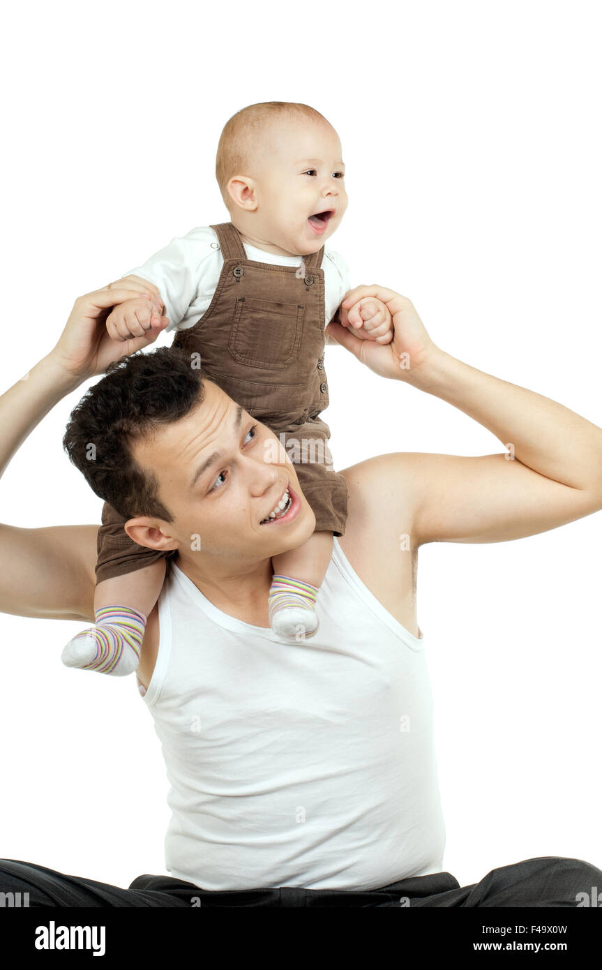 Baby heben -Fotos und -Bildmaterial in hoher Auflösung – Alamy