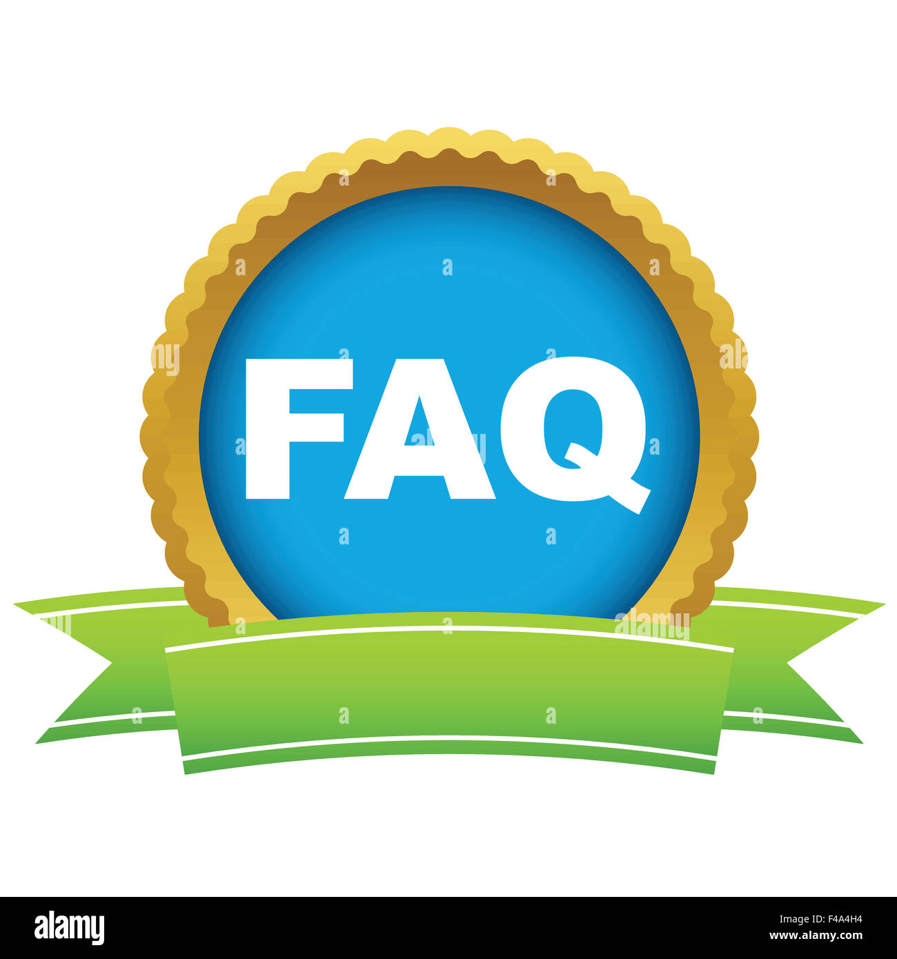 Faq logo -Fotos und -Bildmaterial in hoher Auflösung – Alamy