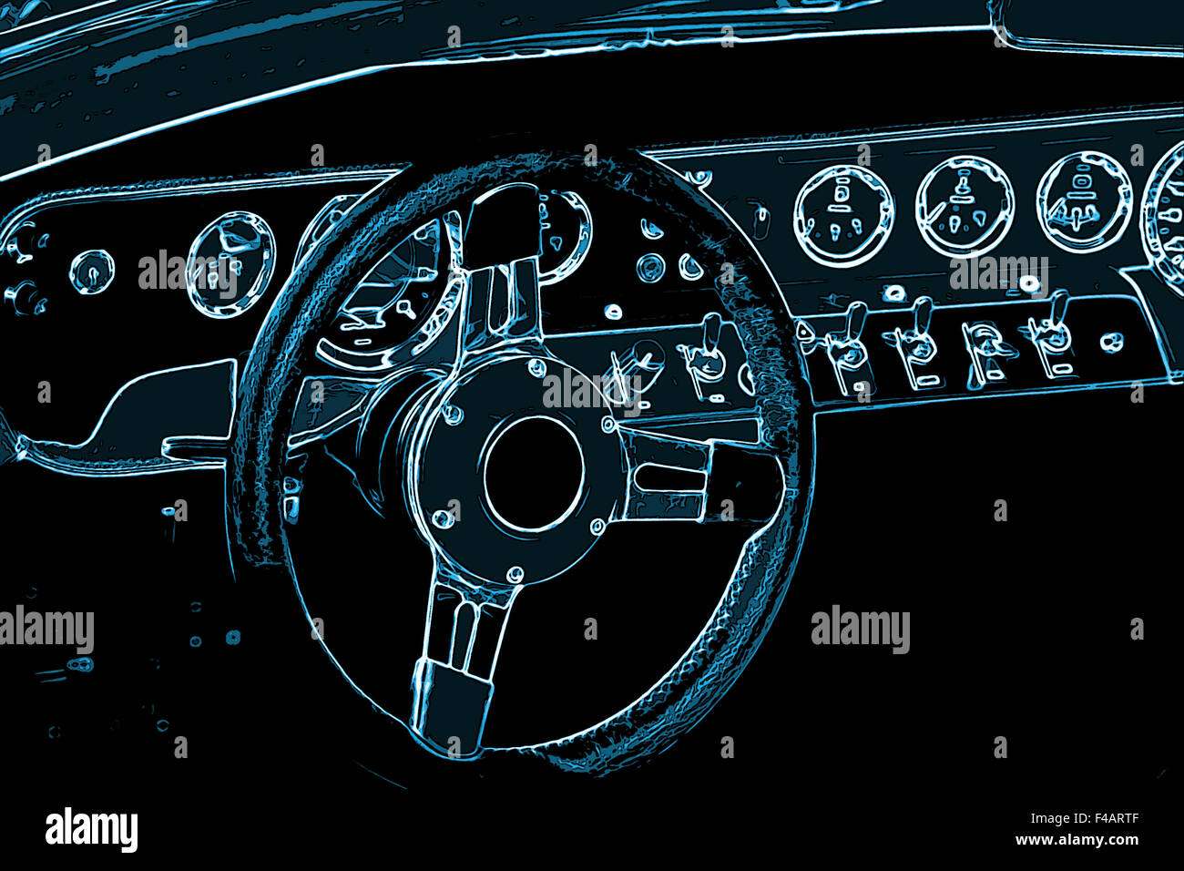 Auto cockpit -Fotos und -Bildmaterial in hoher Auflösung – Alamy