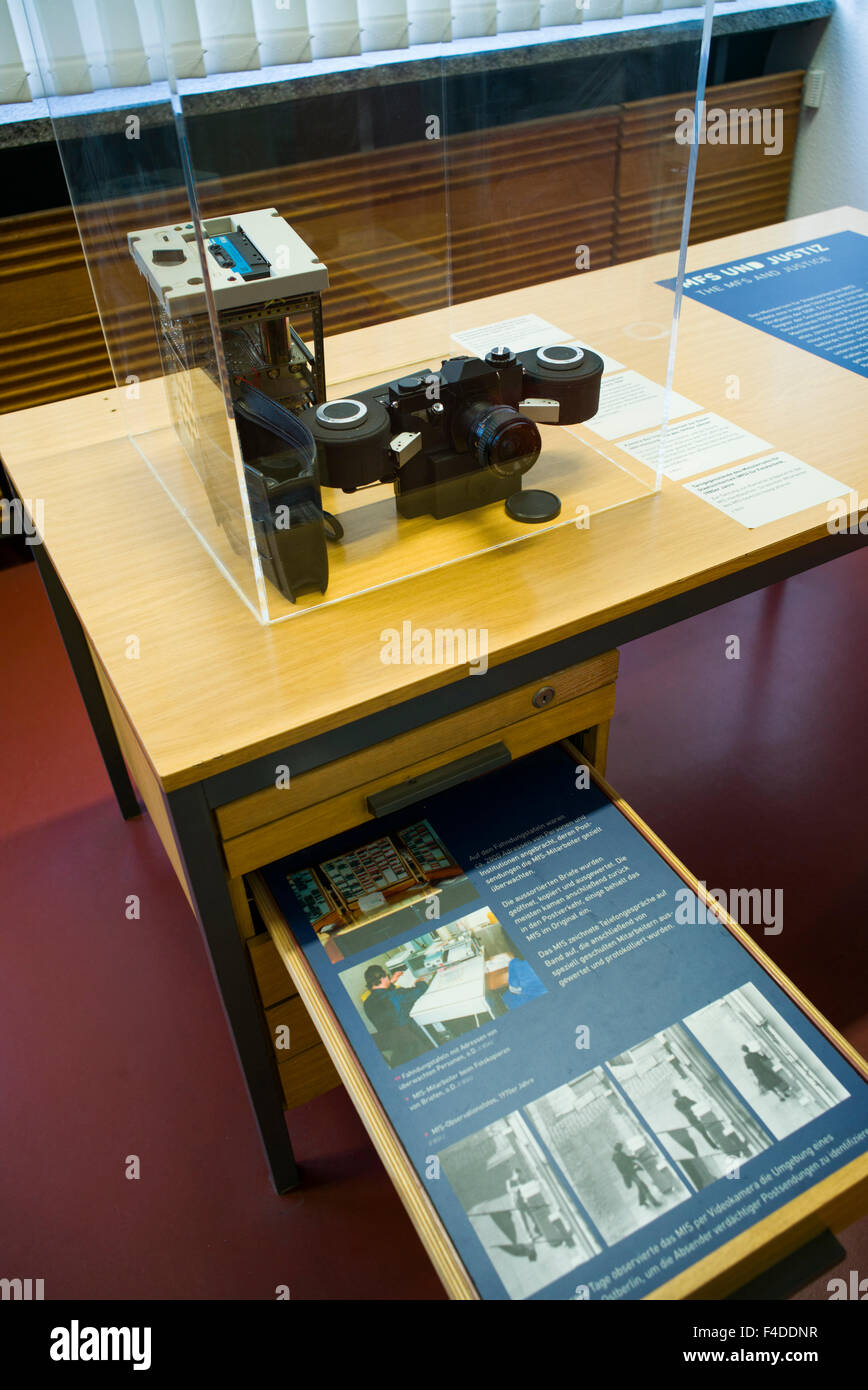 Deutschland, Berlin, Stasi-Museum, DDR-Zeiten Geheimpolizei Museum im ...
