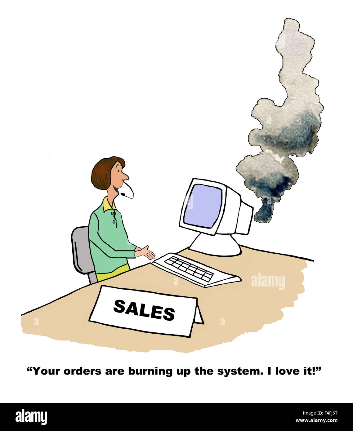 Business cartoons and comics sales -Fotos und -Bildmaterial in hoher ...