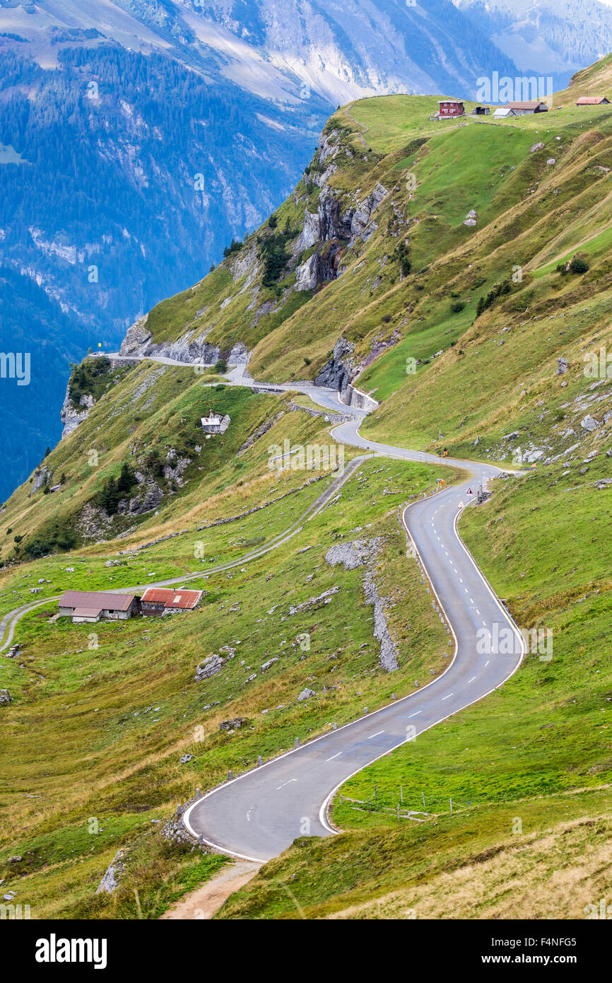 Schweiz, Kanton Uri, Klausenpass Stockfotografie - Alamy