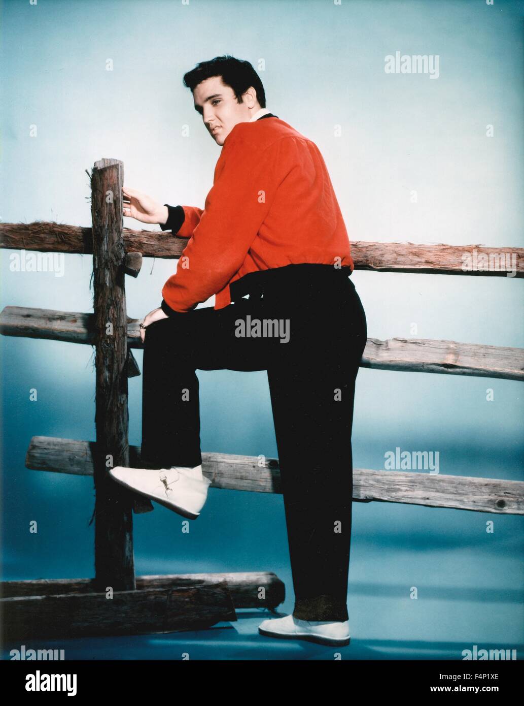 Elvis Presley 1957 Stockfotografie - Alamy