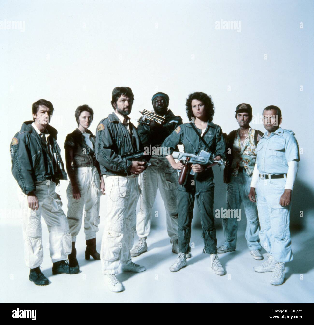 John Hurt, Veronica Cartwright, Tom Skerritt, Yaphet Kotto, Sigourney ...