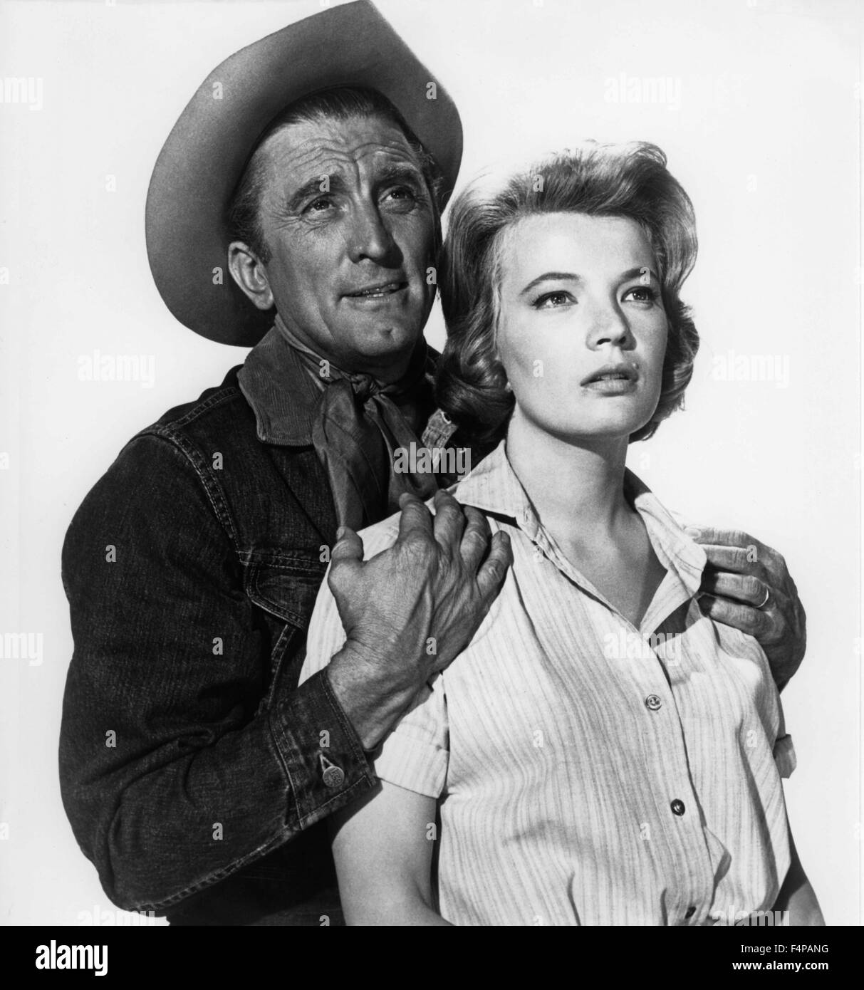 Kirk Douglas, Gena Rowlands / einsam sind die tapferen 1962 unter der ...