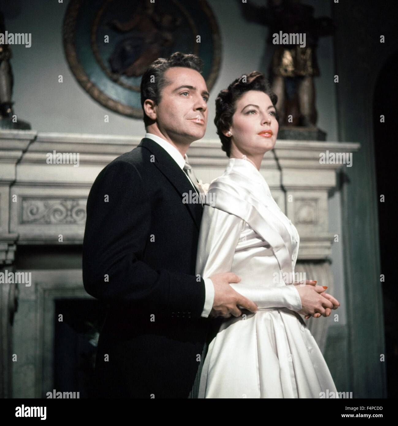 Rossano Brazzi, Ava Gardner / The Barefoot Contessa 1954 unter der ...