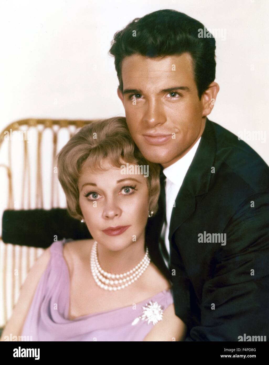 Warren Beatty und Vivien Leigh / römische Frühling von Mrs Stone / 1962 ...