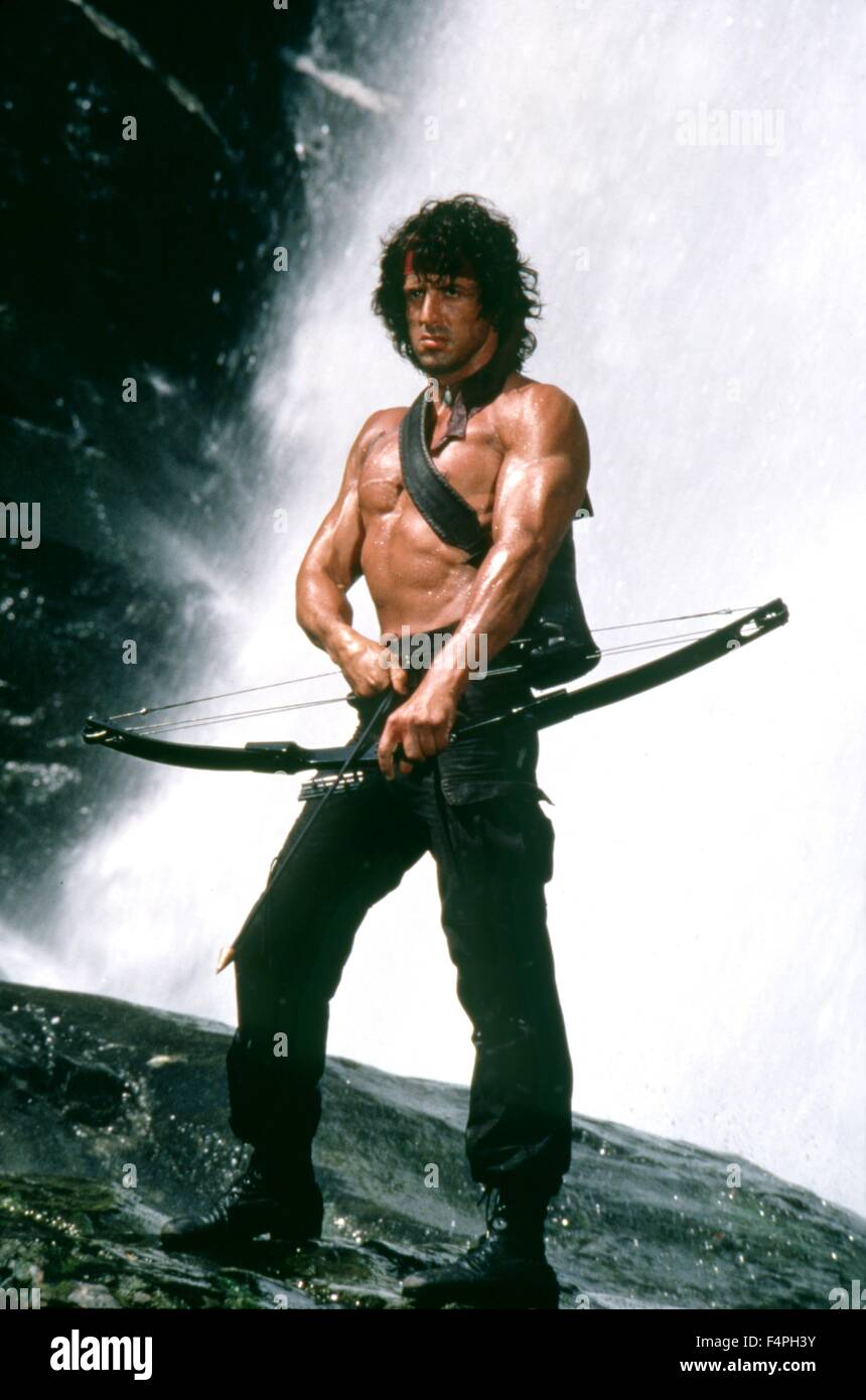 Sylvester Stallone Rambo 2 Allenamento Sylvester Stallone, Allenamento