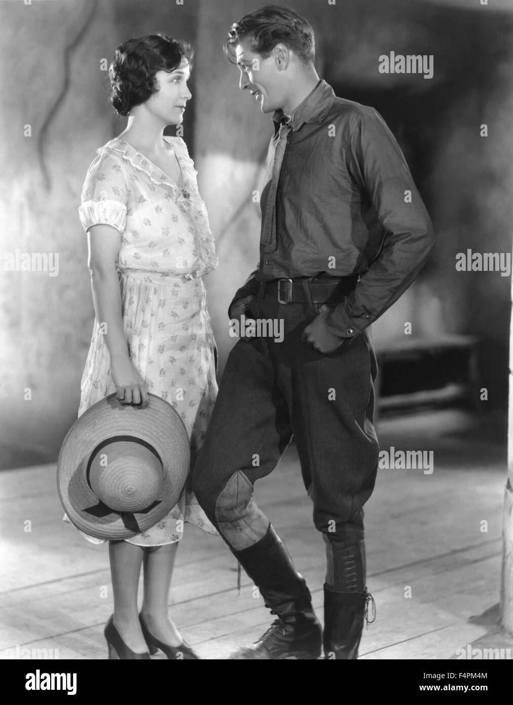 Florence Vidor und Gary Cooper / Doomsday / 1928 unter der Regie von ...