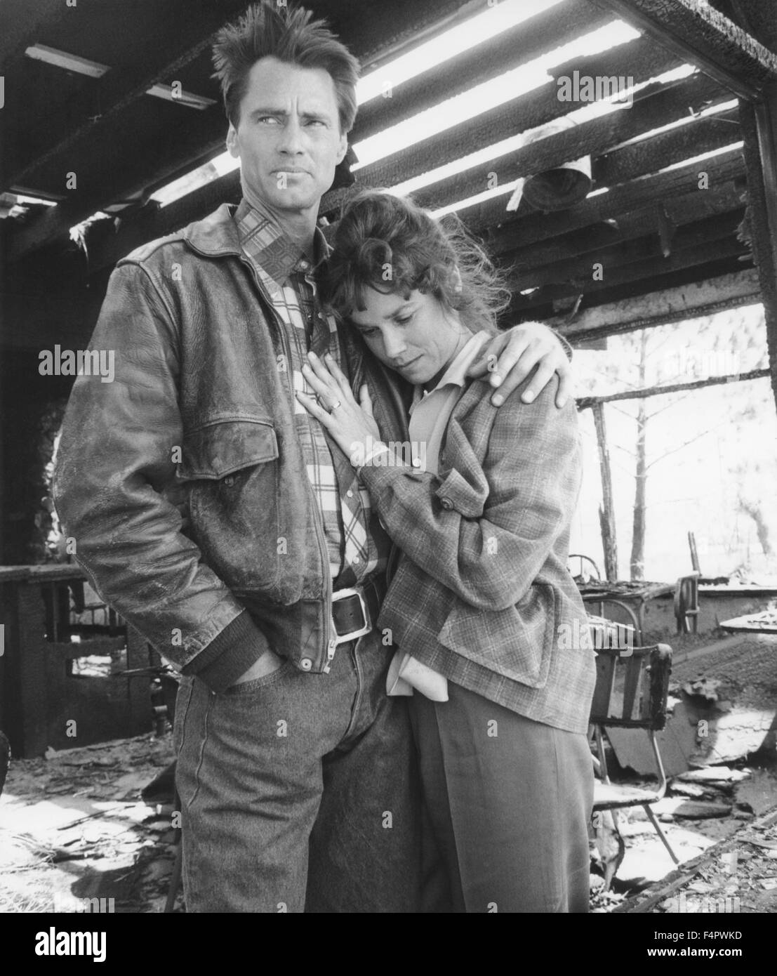 Sam Shepard und Barbara Hershey / The Right Stuff / 1983 unter der ...