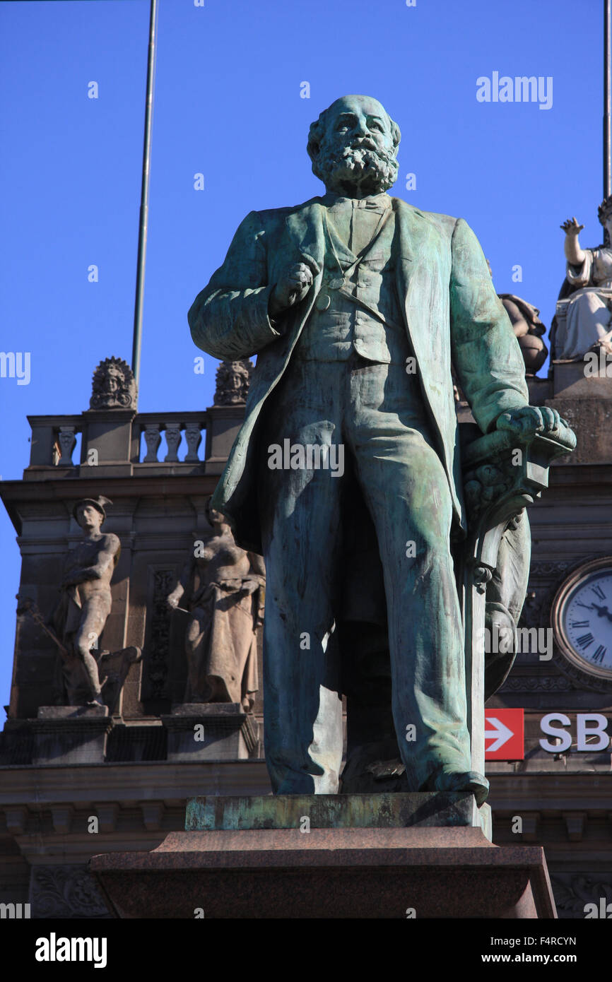Alfred escher statue -Fotos und -Bildmaterial in hoher Auflösung – Alamy