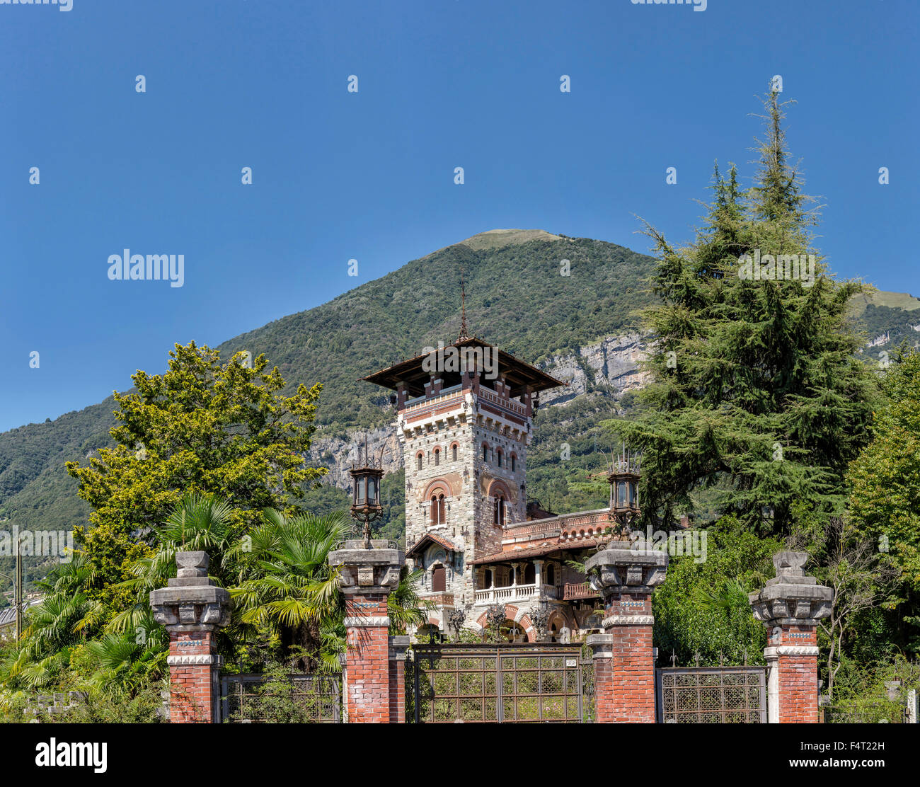 Italien, Europa, Tremezzina, Lombardia, Lombardei, Villa Pessina, Lago ...